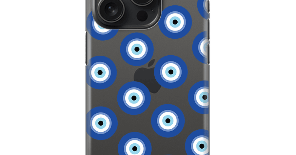 Silikonska Maskica za iPhone 16 Pro Max - Evil Eye