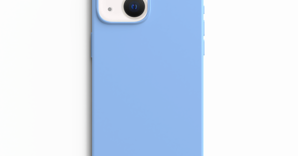 iPhone 13 Mini - Mekana Silikonska Maskica - Svijetlo plava