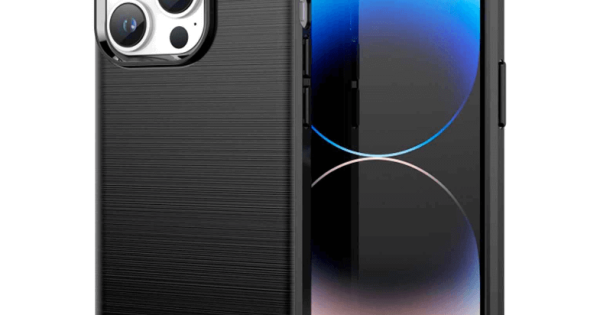 Silikonska Carbon Maskica za iPhone 15 Pro Max