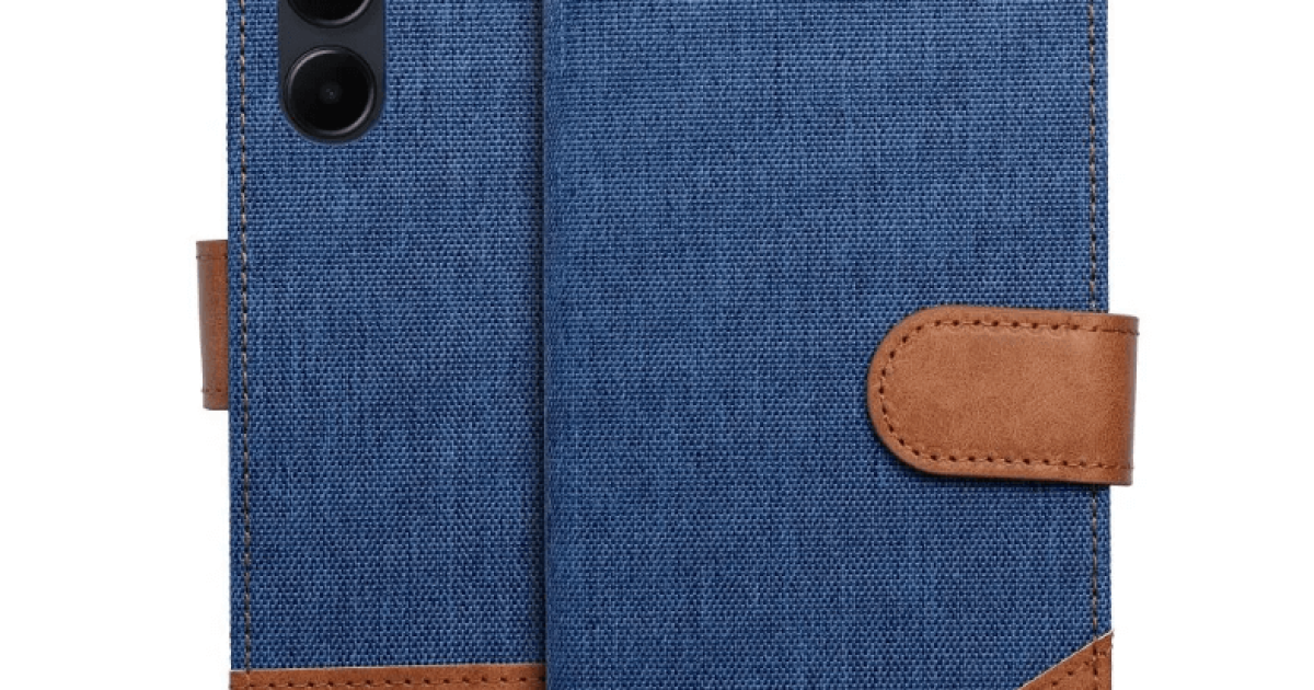 Jeans preklopna maskica za Samsung Galaxy A25 - Plava
