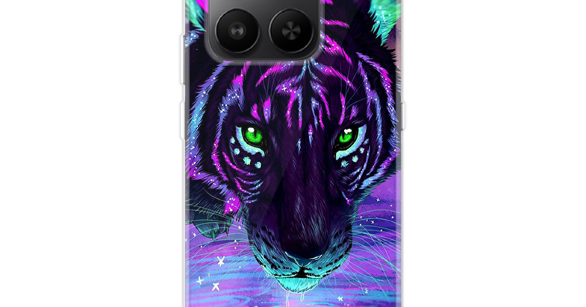 Silikonska Maskica za Honor 400 Smart - Neon Tiger