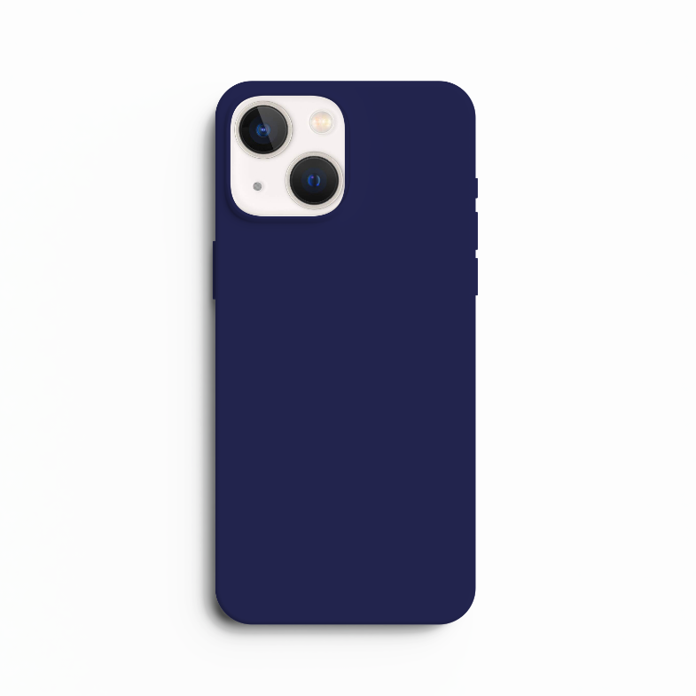 iPhone 13 - Silikonska Maskica - Tamno plava